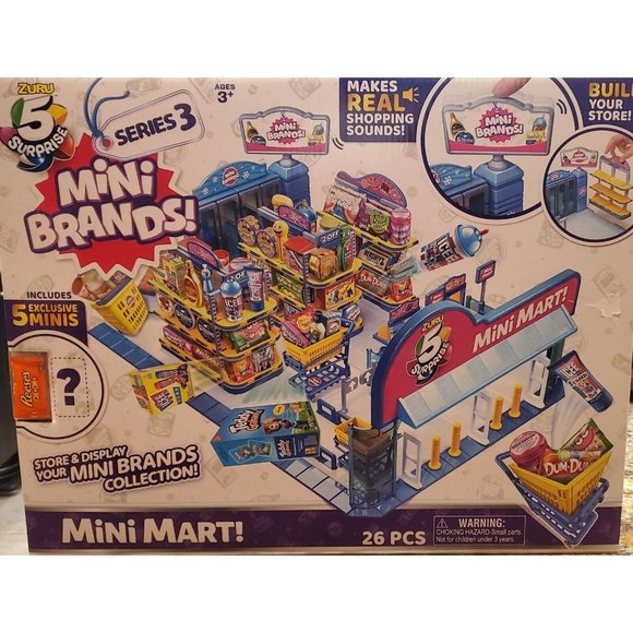 Zuru 5 Surprise | Toys | Zuru 5 Surprise Mini Brands Mini Mart Series 3 ...